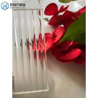 China 3mm 6mm 8mm Ultra White Clear Moru Pattern Glass Low Iron Fluted Rolled Glass Panels Reeded Patterned Glass Decoration for sale