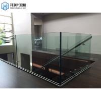 China Thick Sheet Glass 4mm-12mm Low-E Glass Construction Light Blue Color Float Building Glass for sale