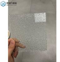 China Clear Canelado Moru Patterned/Figured/Rolled Glass 3.5mm with Glass Color Requirement for sale