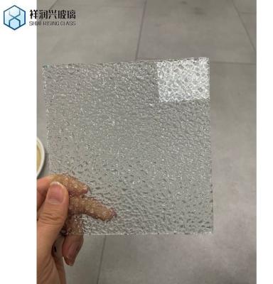 China Clear Canelado Moru Patterned/Figured/Rolled Glass 3.5mm with Glass Color Requirement for sale