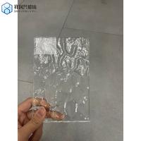 China Clear Canelado Moru Patterned/Figured/Rolled Glass 3.5mm with Glass Color Requirement for sale