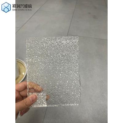 China Furniture 3mm-8mm Clear Bronze Karatachi Nashiji Mistlite Flora Fluted Pattern Glass for sale