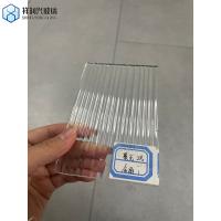 China 8mm Low Iron Round Groove Ribbed Glass Fluted Patterned Glass for Partition SGS Certified for sale