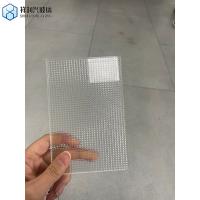 China 4mm Moru Flora Millenium Wave Diamond Rain Water Cube Low Iron Tempered Grade Patterned Glass for Window for sale