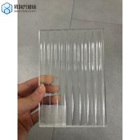 China 4mm Moru Flora Millenium Wave Diamond Rain Water Cube Low Iron Tempered Grade Patterned Glass for Window for sale