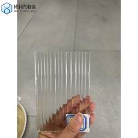China 4mm Moru Flora Millenium Wave Diamond Rain Water Cube Low Iron Tempered Grade Patterned Glass for Window for sale
