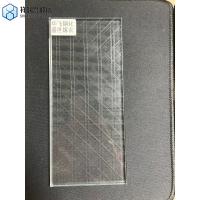 China 4mm Moru Flora Millenium Wave Diamond Rain Water Cube Low Iron Tempered Grade Patterned Glass for Window for sale
