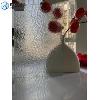 China Single Glass Wired/Decorative/Bathroom Glass 4-10mm Ultra Clear Ribbed Fluted Glass Panels for sale