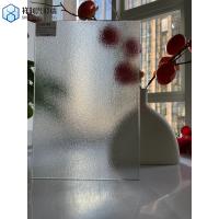 China Window Clear Figured Patterned Glass 4mm 5mm 6mm for 1830*2440/2140*3300/2440*3660 for sale