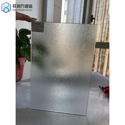 China White Ribbed Reeded Moru Wave Fluted Glass Panel for Insulated Art Decoration for sale