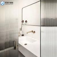 China Customized Round Silver Mirror Glass Durable for Bathroom Manufacture in Qingdao for sale