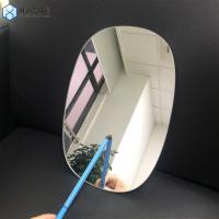 China Customized Round Silver Mirror Glass Durable for Bathroom Manufacture in Qingdao for sale