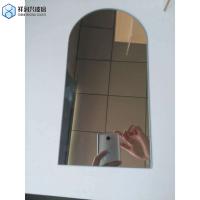 China Qingdao Manufacturers Offer Clear Aluminum Glass Retro Double-Sided Table Mirror for sale
