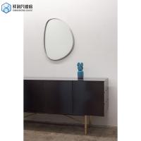 China European Brown Custom Shape Make up Mirror Station for Salon Furniture 1-6mm Cut Size for sale
