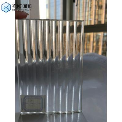 China Flat Gray Patterned Glass with and GB15763.2-2005 Standard for sale
