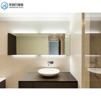 China 1-6mm Aluminum Coated Mirror Glass for Bathroom Home Hotel Dance Studio Wall Decor for sale