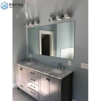 China 1-6mm Aluminum Coated Mirror Glass for Bathroom Home Hotel Dance Studio Wall Decor for sale