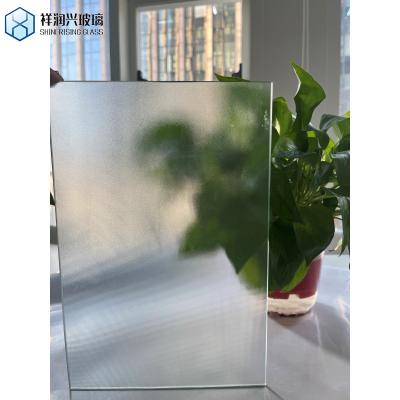 China Patterned/Figured Glass for Decoration at Mohs Hardness 7 Processing Option for sale