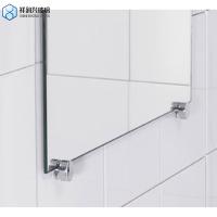 China Blue Custom Durable Mirror Household 1.8mm 2mm 3mm Aluminum Coated Mirror Sheet Glass for sale