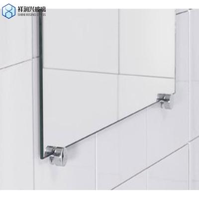 China Blue Custom Durable Mirror Household 1.8mm 2mm 3mm Aluminum Coated Mirror Sheet Glass for sale