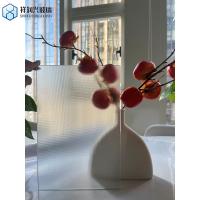 China Design Figure Glass Tempered Pattern Decorative Glass Panels Customized for Doors for sale