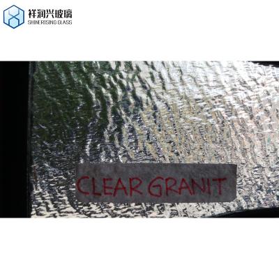 China Clear Glass 3-6mm Nashiji/Karatachi/Mistlite/Moru/Flora/Weaver/Aqualite/Oceanic Patterns for sale