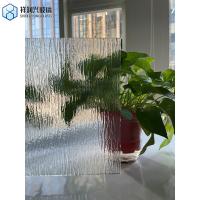 China Solid Color Fancy Embossed Pattern Glass Float Figured rolled Glass for Building Decoration for sale
