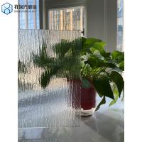 China Building Glass 5mm 6mm 8mm 10mm 12mm Textured Pattern Glass Flute Ribbed Glass Sheet for sale