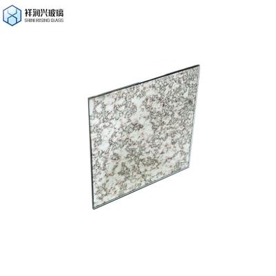 China Small Glass Mirror Strips for Islamic Square Mirror Mosaic Tiles Glass Craft Mirrors for sale