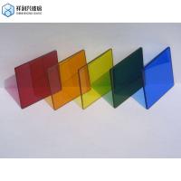 China Building Window 4mm 5mm 6mm 8mm Tinted Bronze Blue Smoke Glass with Solid Structure for sale