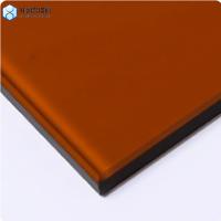 China Flat 3mm 4mm 5mm 6mm 10mm 12mm Black Dark Green Blue Grey Brown Bronze Window Colored Glass for sale