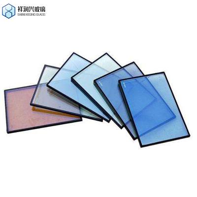 China Float Glass Standard GB15763.2-2005 4mm 5mm Customized Dark Blue Bronze Tinted Glass for sale