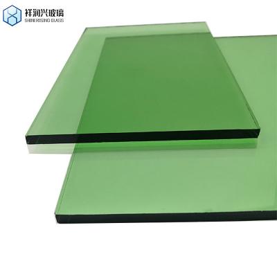 China Tempered Glass Heat Absorbing Custom Cut Glass Clear Tinted Glass CE Certified for sale