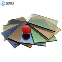 China 2mm 3mm 4mm 5mm 6mm 8mm Gold Bronze Brown Tinted Glass for Building Laminated Technique for sale