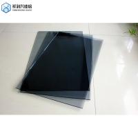 China 3mm 5mm Tempered Glass Tinted Mirror Glass Sheets with Solid Color Type for sale