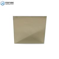 China Rectangle Glass Coloreds Mirror Panel with Competitive and Bronze Golden Frame Material for sale
