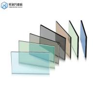 China 3mm 4mm 5mm 6mm Solid Color Grey Bronze Green Pink Blue Color Clear Tinted Float Glass for sale
