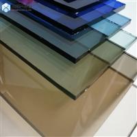 China 3mm 4mm 5mm 6mm Solid Color Grey Bronze Green Pink Blue Color Clear Tinted Float Glass for sale