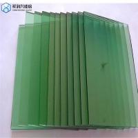 China Tempered Glass Half Glass Office Partition Color Laminated Glass Frosted Glass Sheet 12mm for sale