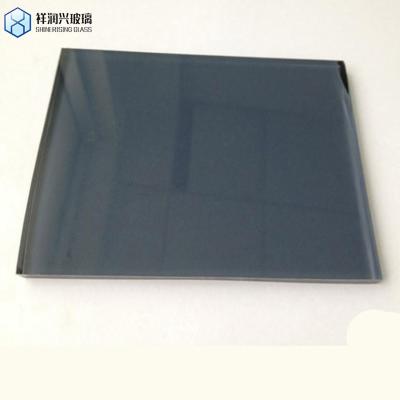 China Float Glass Tempered Laminated Glass Dark Grey Blue Green Bronze GB15763.2-2005 Standard for sale