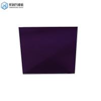 China Customized Golden Tinted Glass Sheet Colored Mirror for Building Tempered Glass Dome for sale