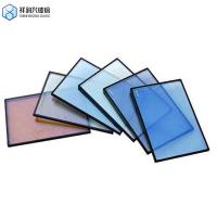 China Tinted Laminated Glass 3mm 4mm 5mm 6mm Bronze Grey Blue Green Pink Yellow Tempered Float for sale