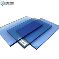 China Heat Absorbing Custom Cut Tempered Glass Customized for Demand Layers Clear Tinted for sale