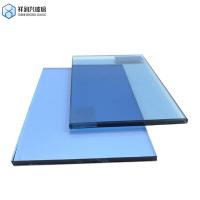 China Customized Request Get 8mm Grey Dark Blue Tinted Float Glass from Maika International for sale