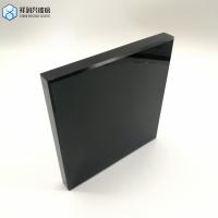 China Customized Flat Safety Euro Gray Tinted Toughened Glass Window Partition Wall Shower Door for sale