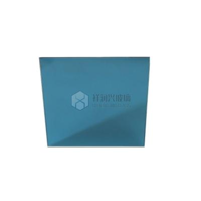 China Flat Polished Edge Ultra Clear Tempered Laminated Glass Mirror for Bathroom Decoration for sale