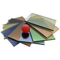 China Float Glass Customized Tempered Metal Coating Glass Highly Reflective Transparent Glass for sale