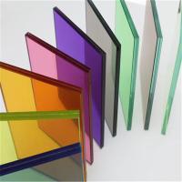 China Float Glass Customized Tempered Metal Coating Glass Highly Reflective Transparent Glass for sale