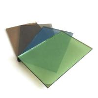 China ISO Certified Dazzle Colorful Dichroic Coated Blue Glass for Furniture 6mm Thickness for sale