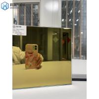 China Main Product Patterned Glass Colored Mirror Smart Home Furniture LED Bathroom Mirror for sale